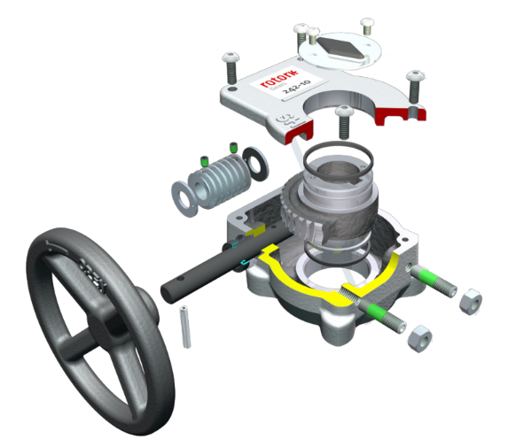 Rotork R242 Series Gear Box