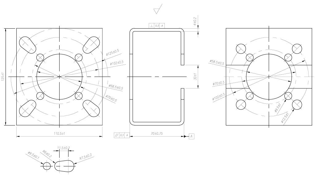 Stainless Steel Interface Bracket